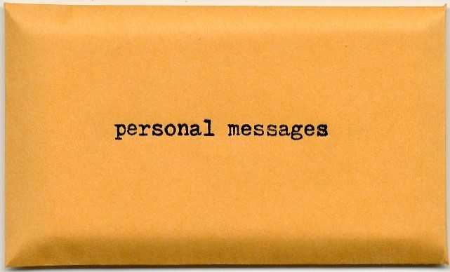 personal message : personal messages vol. 2 (SECOND PRINTING)