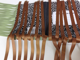 Purple Hues and Me: Woven Ribbon Journal Cover DIY