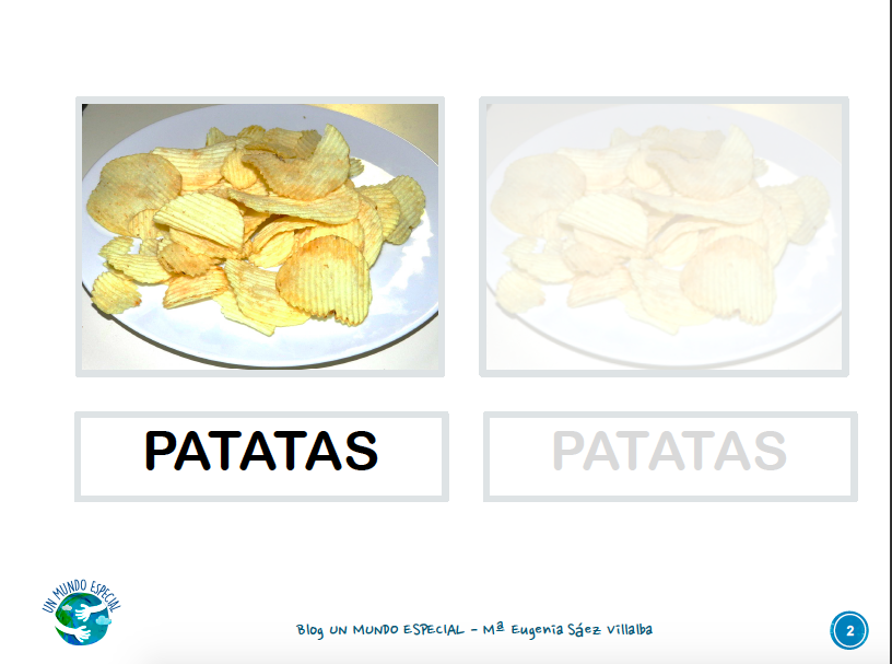 BLOG UN MUNDO ESPECIAL: LIBROS DE VOCABULARIO - 1 LA COMIDA