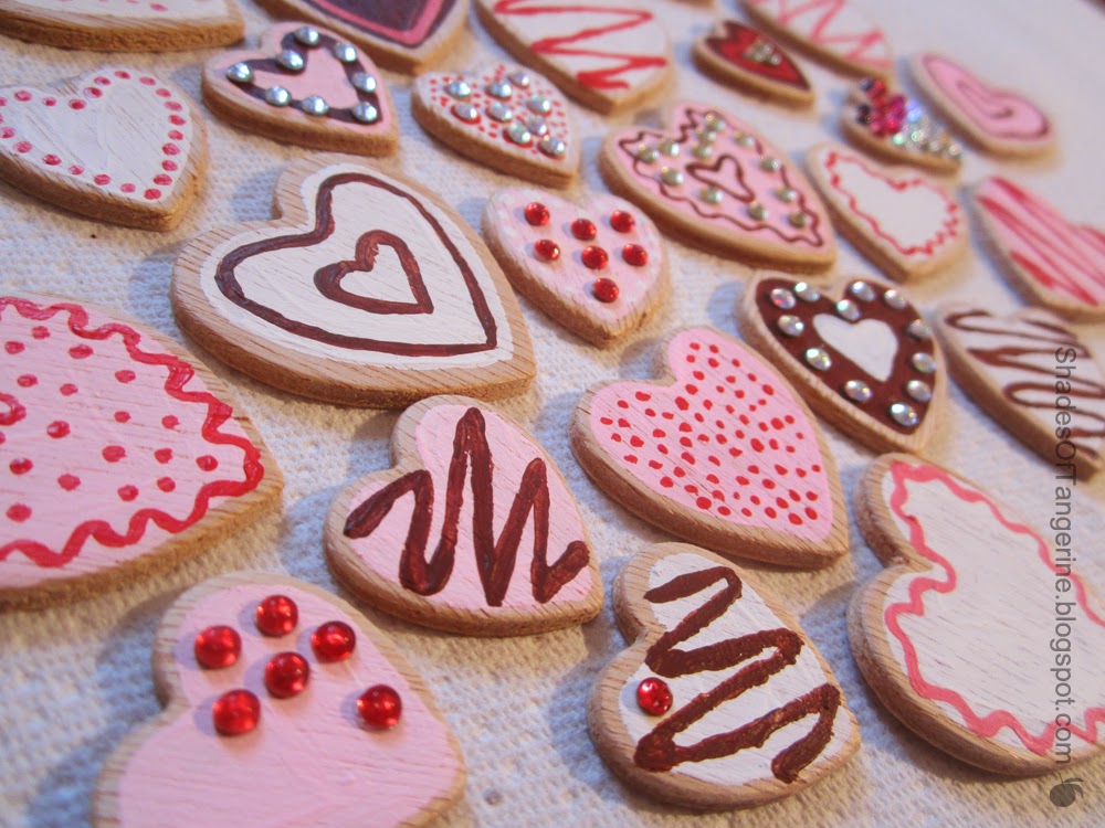 Shades Of Tangerine: Sugar Cookie Magnet (DIY)