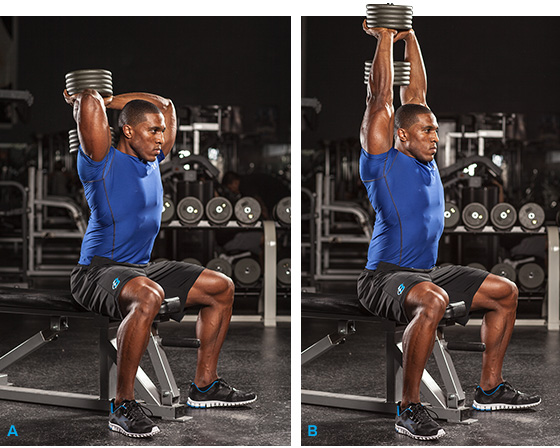 Top 5 Tricep Long Head Exercises For Thicker Arms - SHOULDER WORKOUTS