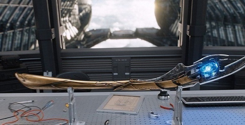 Artful Expression: Paper Mache: Loki Scepter - Stage 2