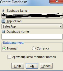 The Prospect of Multi Dimension !!!: Creating Essbase Cube- Multidimensional Database