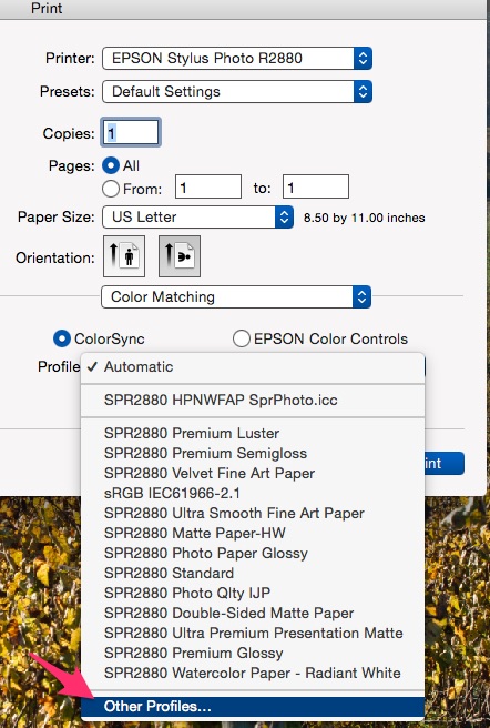 WeiChong.net BLOG: Finding Your Affinity Photo Paper Profile