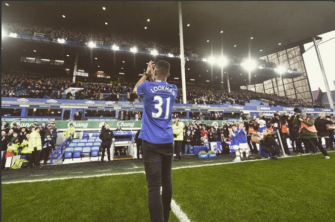 .: Ademola Lookman Helped Everton Defeat Manchester City (Photos)