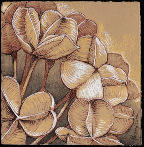 Tracie Thompson, Artist: Drawing Class: Magic with Toned Paper, at Old ...