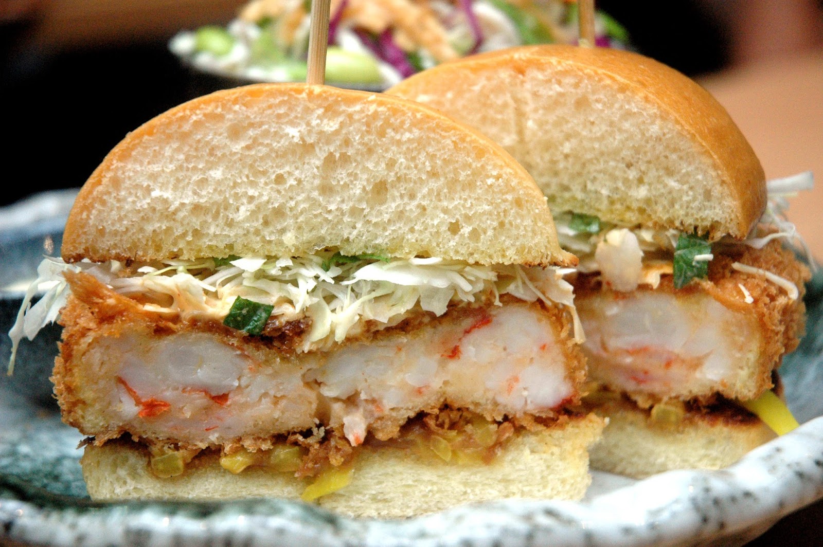 DUDE FOR FOOD: Innovation Never Stops: The Katsu Burger by Yabu