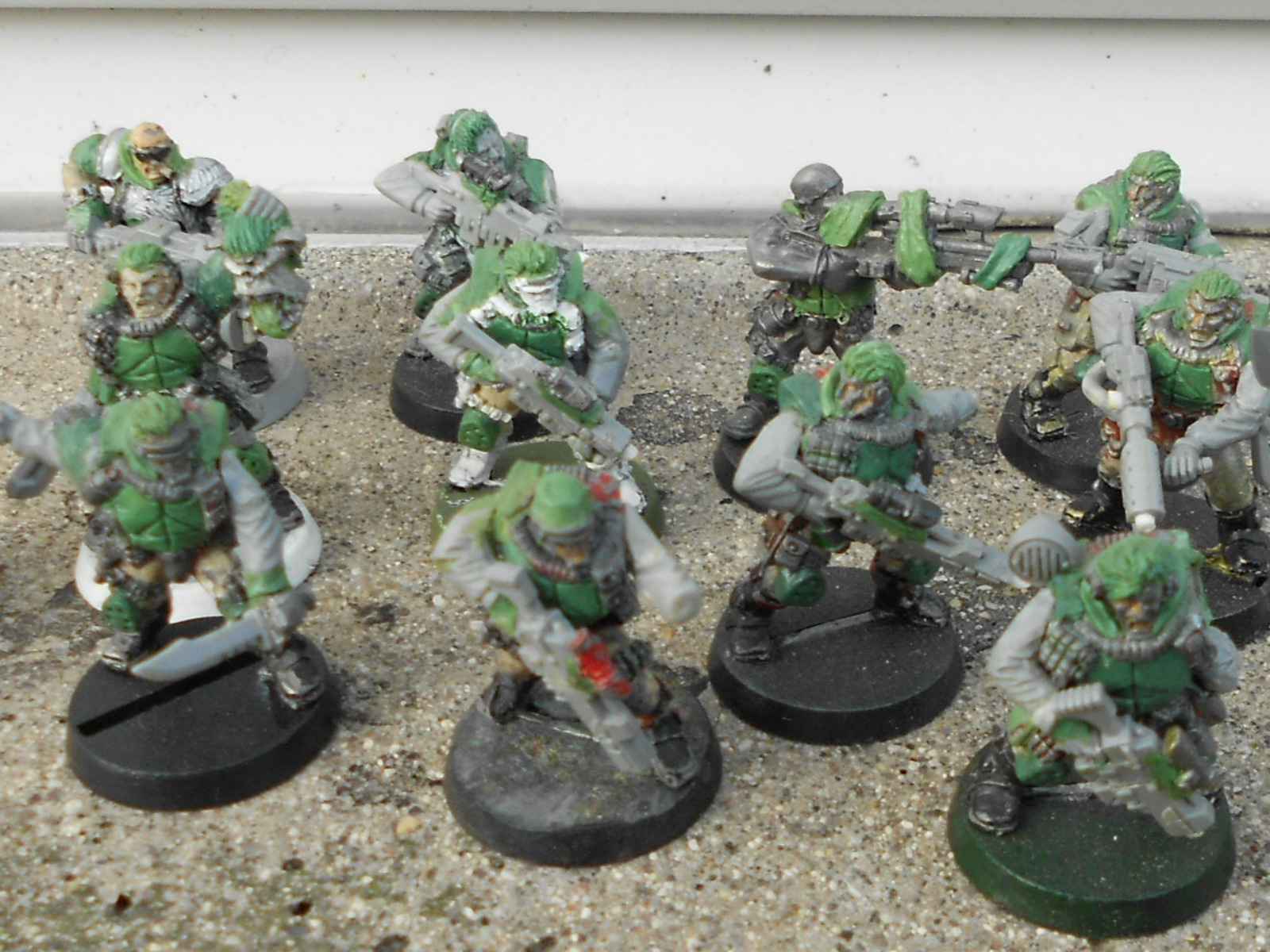 Unite All Action: My Converted Necromunda: House Van Saar Gang.