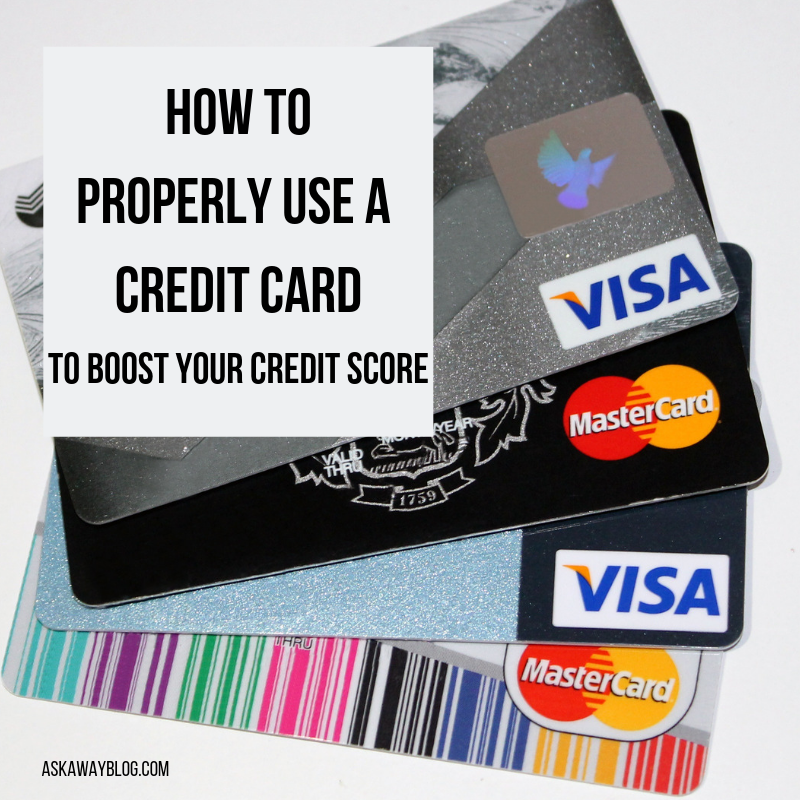 Ask Away Blog: How To Properly Use a Credit Card to Boost Your Credit Score