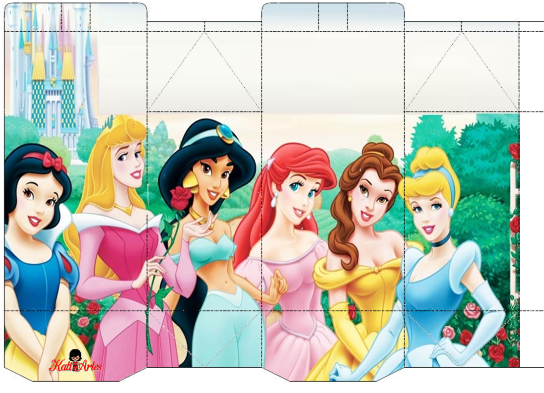 Disney Princess Free Printable Boxes. - Oh My Fiesta! in english