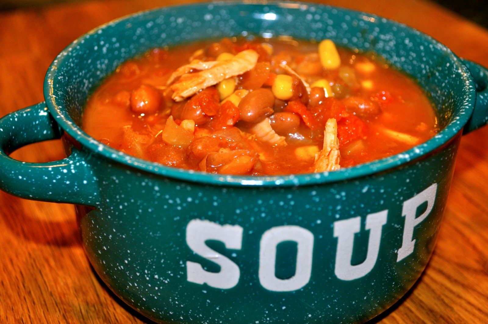 One Classy Dish: Spicy Chili Bean & Chicken Soup