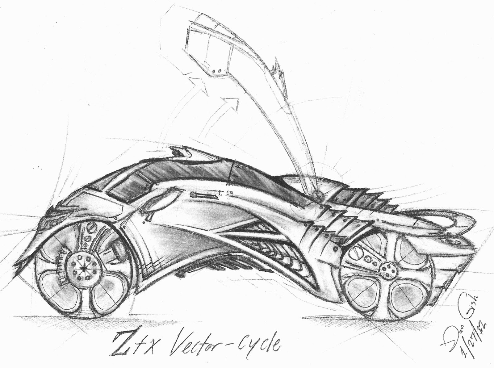 Drawings of Daniel Gish: 10th Grade Drawings