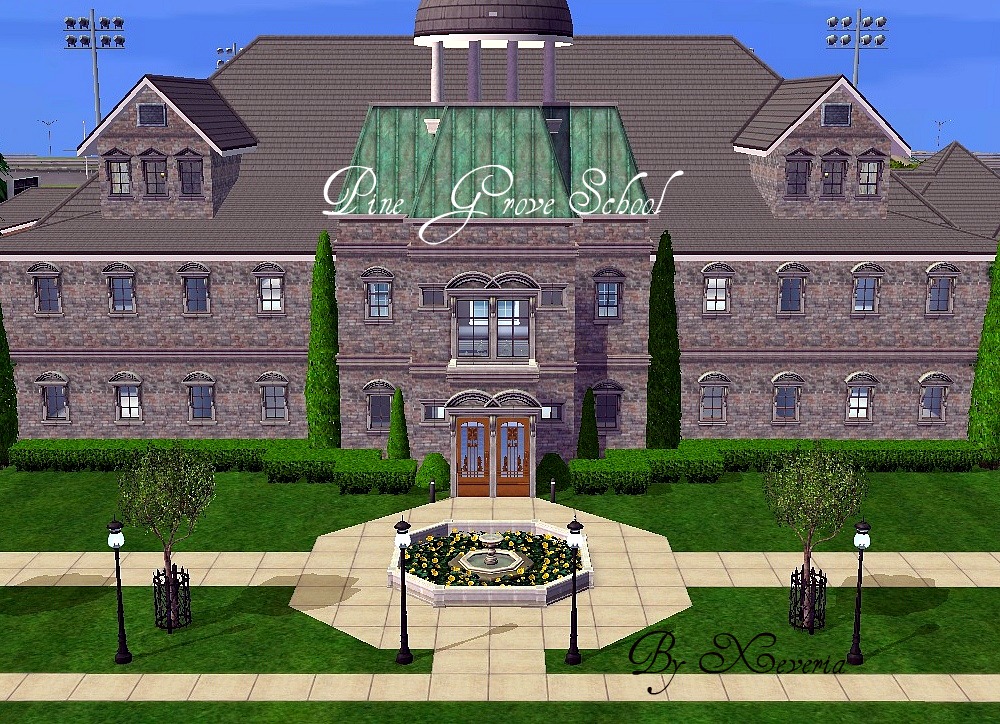 FlyAmongtheClouds: Pine Grove School