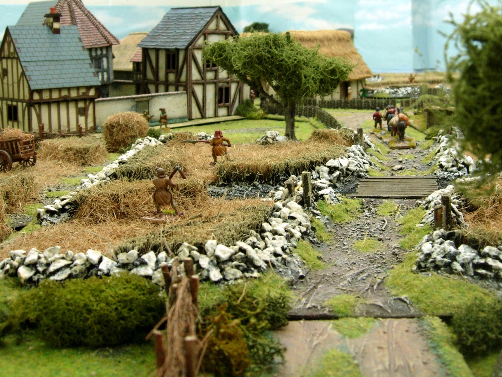 Wargaming with Silver Whistle: Medieval Terrain for War of the Roses game