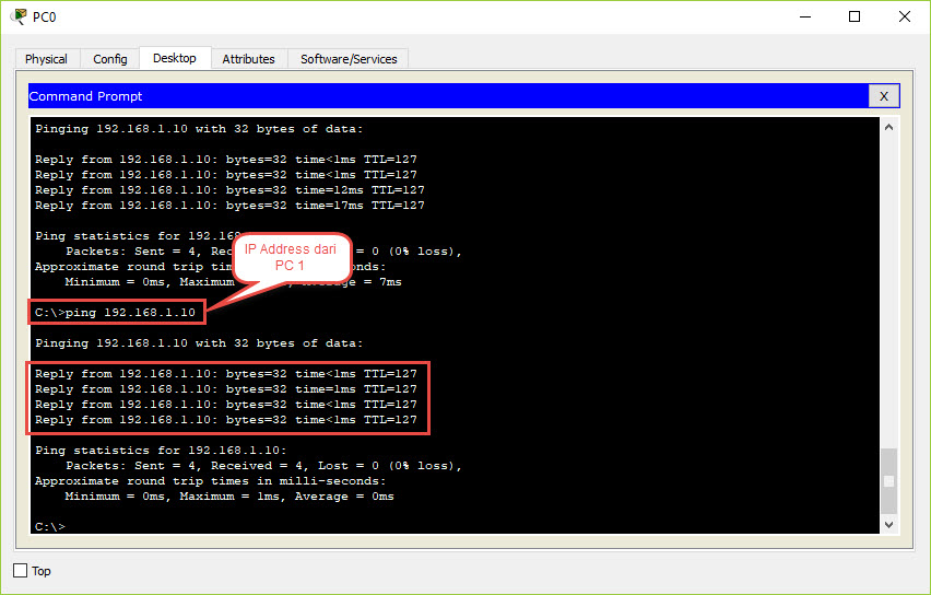 Konfigurasi Legacy Inter-VLAN Routing pada Packet Tracer Cisco 7.0