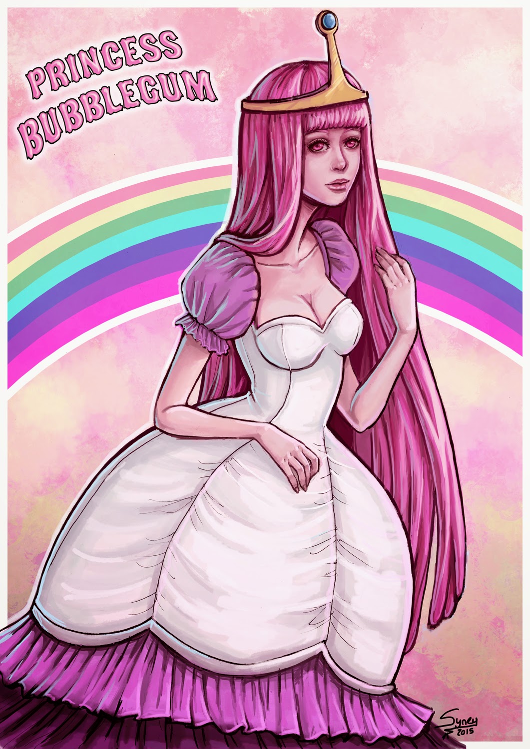 Syney Illustration: Fanart: La princesa Chicle