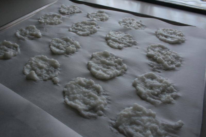 for the love of ♥: { homemade rice crackers }