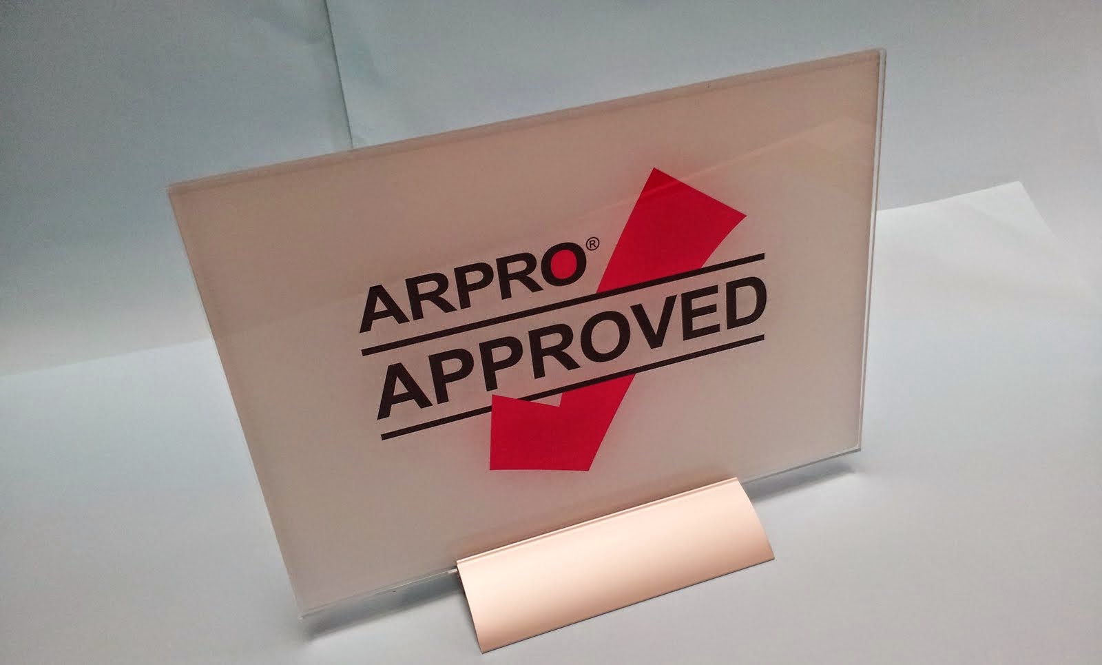 The Green I Signs Blog: Free standing approved supplier signs on spring ...