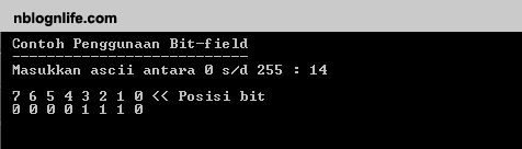[C++] Contoh Penggunaan bit-field - nblognlife
