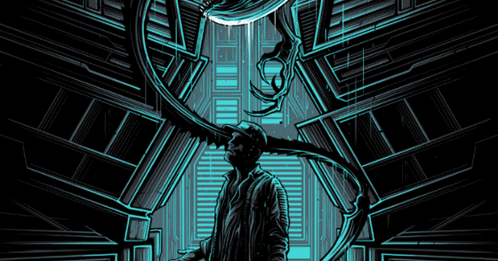 INSIDE THE ROCK POSTER FRAME BLOG: Dan Mumford and Mike Mahle Alien Day ...