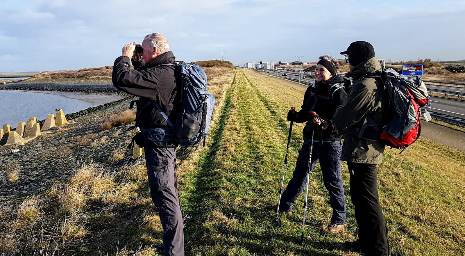 Dijkgatsweide - Breezanddijk op de Afsluitdijk 21 km