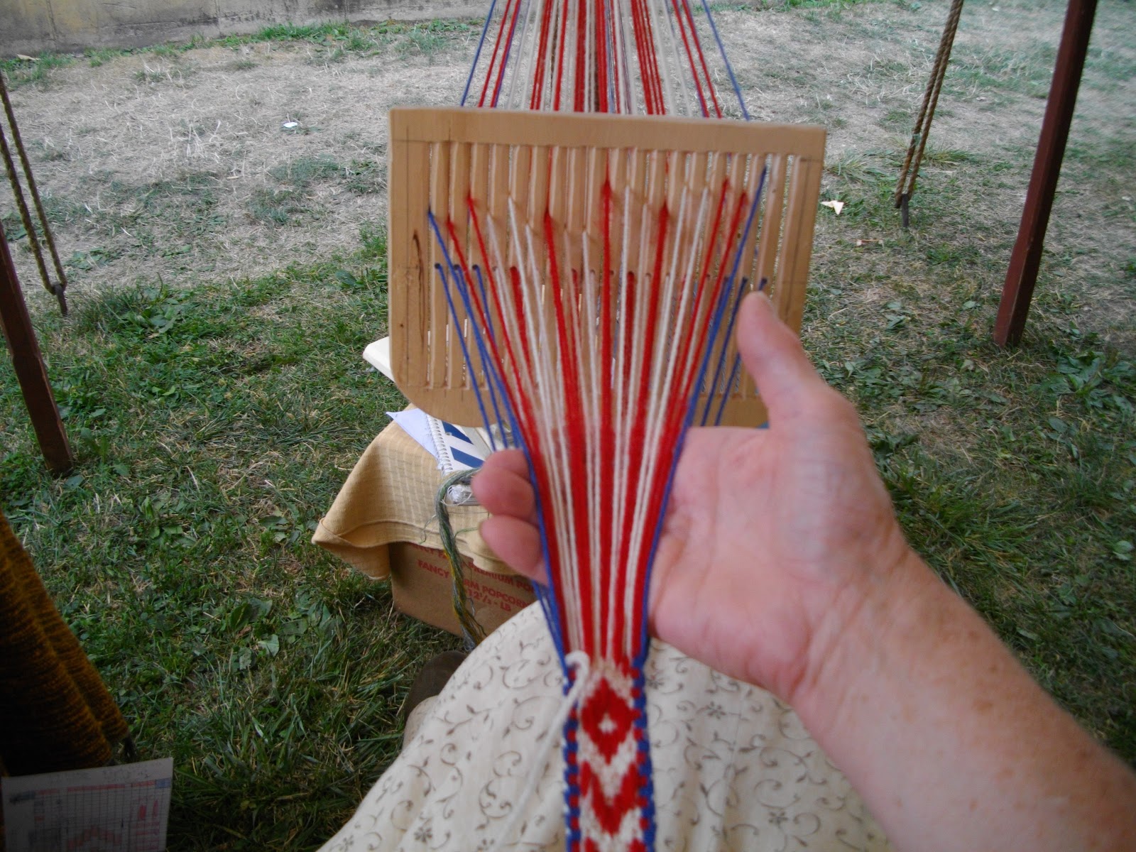 Reggie the Potter... and Tape Loom Weaver: April 2013