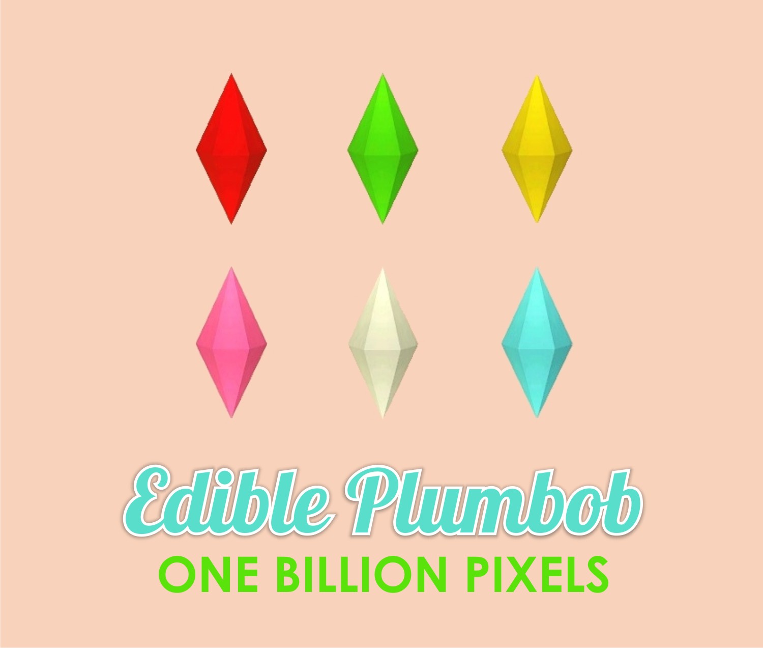 Christmas Gift Part 1 (Edible Plumbob & Alien Sim) - One Billion Pixels