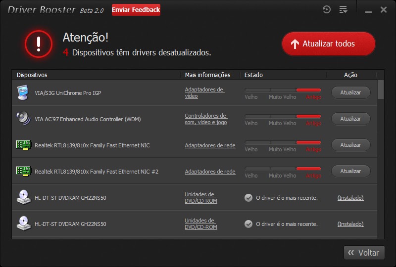 Atualizar Drivers