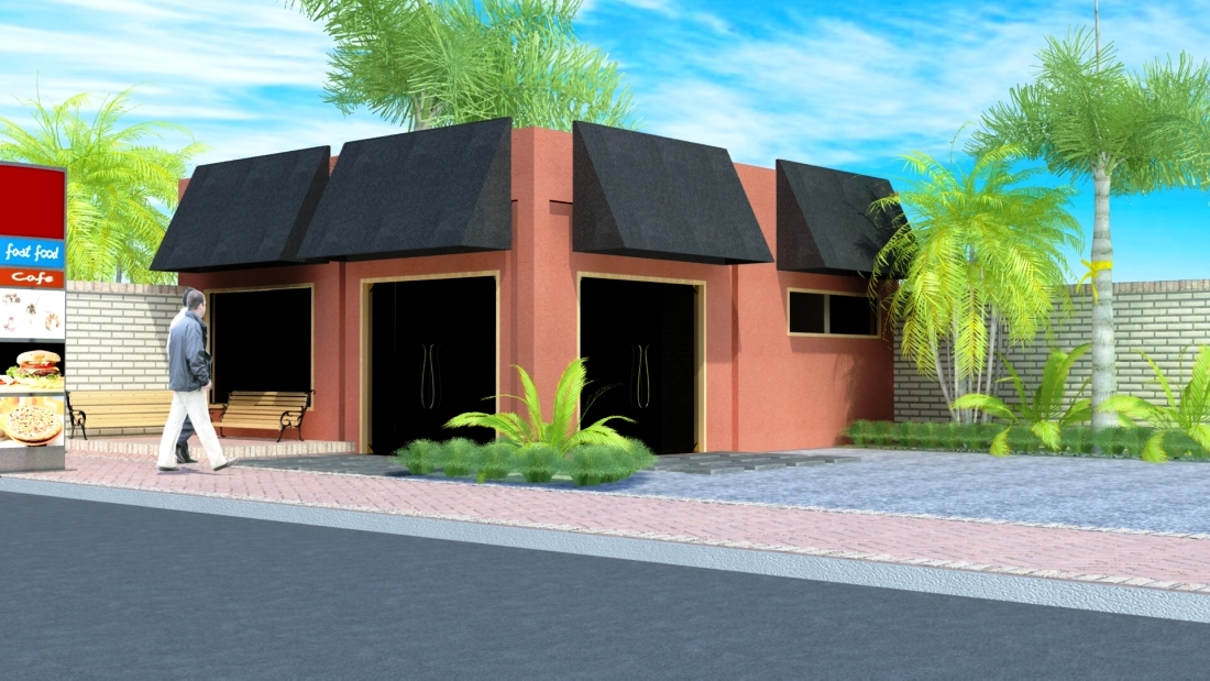 Arquitectura +: local+fast food