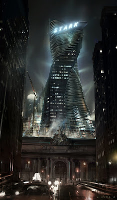 Art of STEVE JUNG: Stark Tower Studies