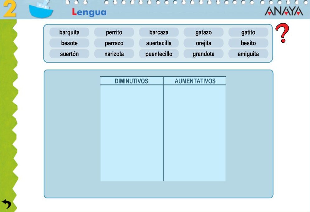 EN UN SEGUNDO: JUEGOS LENGUA VOCABULARIO