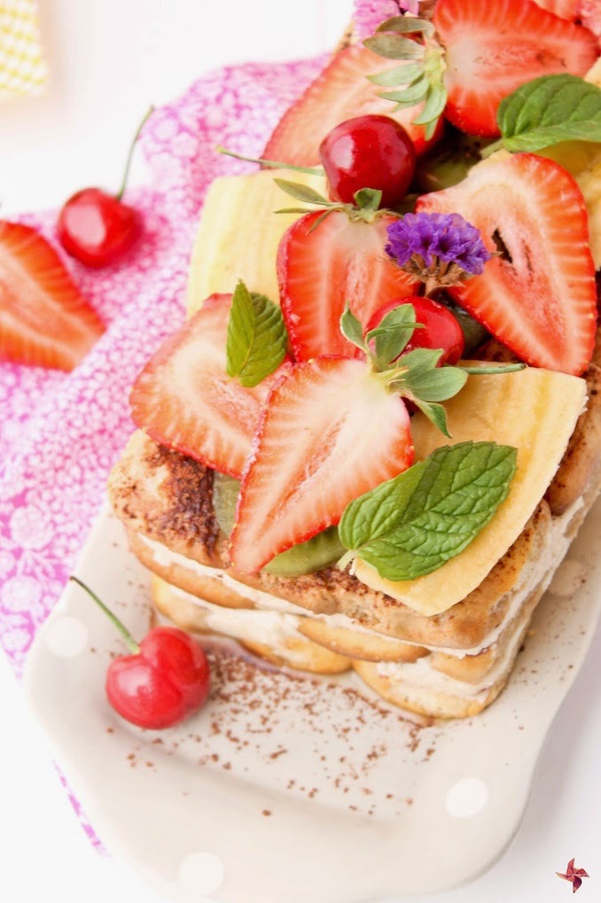 Cupcakelosophy: Postre para el verano - Tiramisú de Fruta!