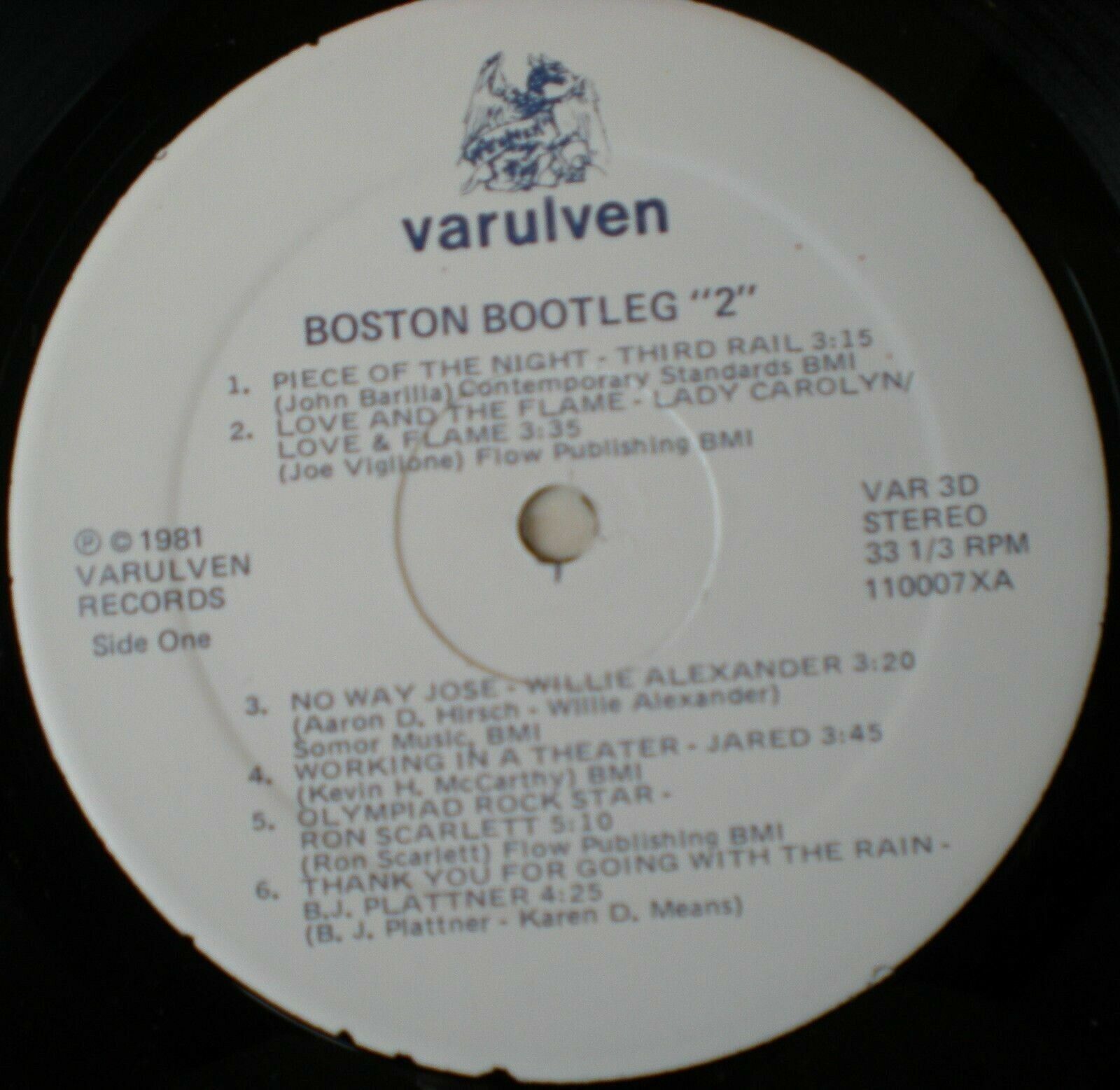 The Boston Rock and Roll Anthology Vol. #21