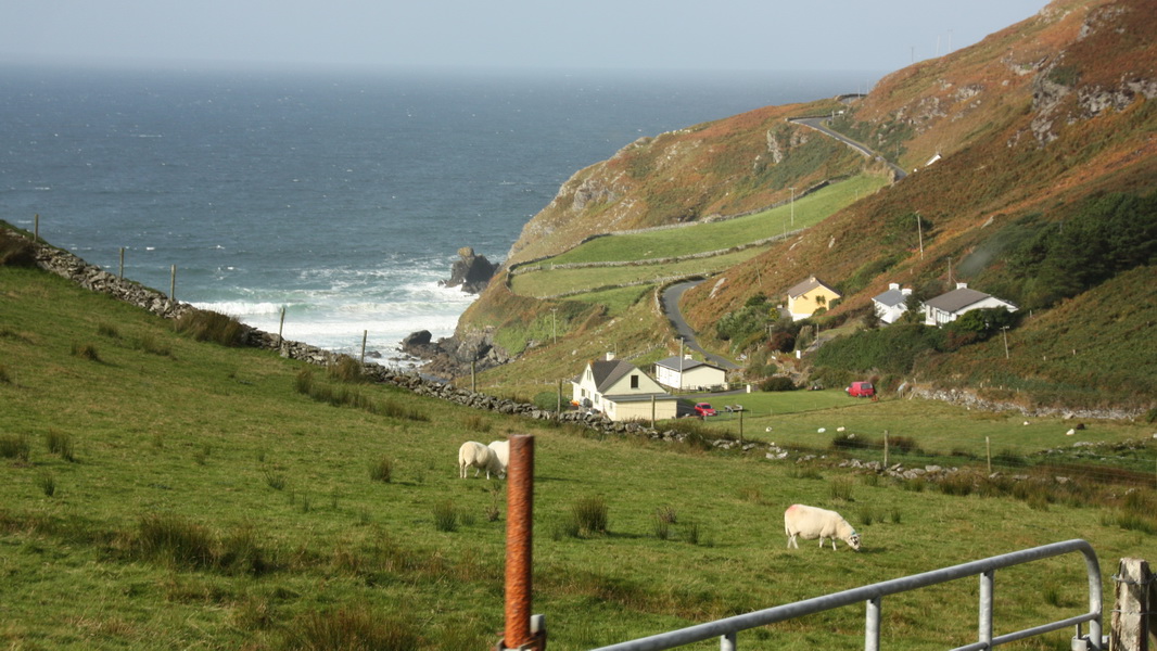 Fanch et Dany en Irlande: 26 sept - Slieve Leagues - Rossan point - Ardara