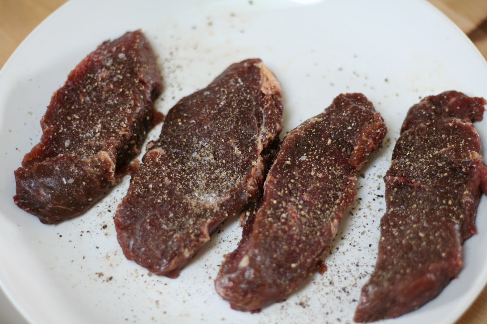 You have to cook it right: Buffalo Steaks with a Mushroom Port Sauce