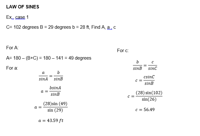 MATHinik: Oblique Triangle