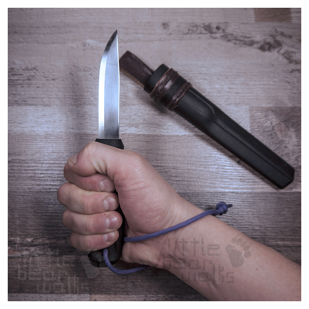 Мишка Ходит / Little Bear Walks: Доработка ножа Morakniv 510