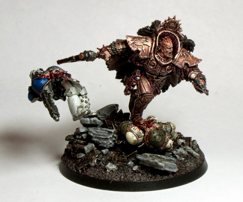Mengel Miniatures: PAINTING: Angron Finished!