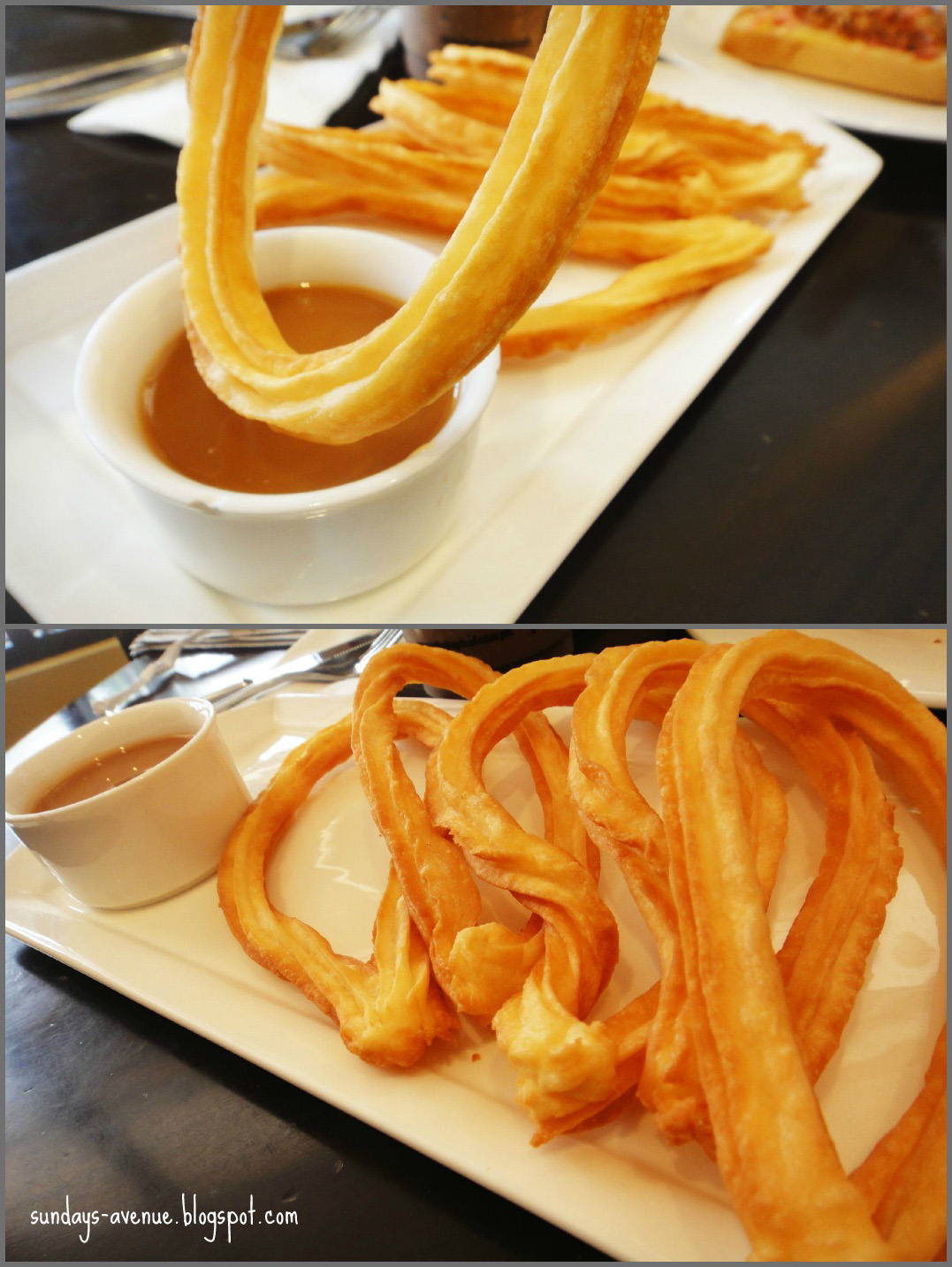 Sunday's Avenue: Cioccolata Churros Cafe