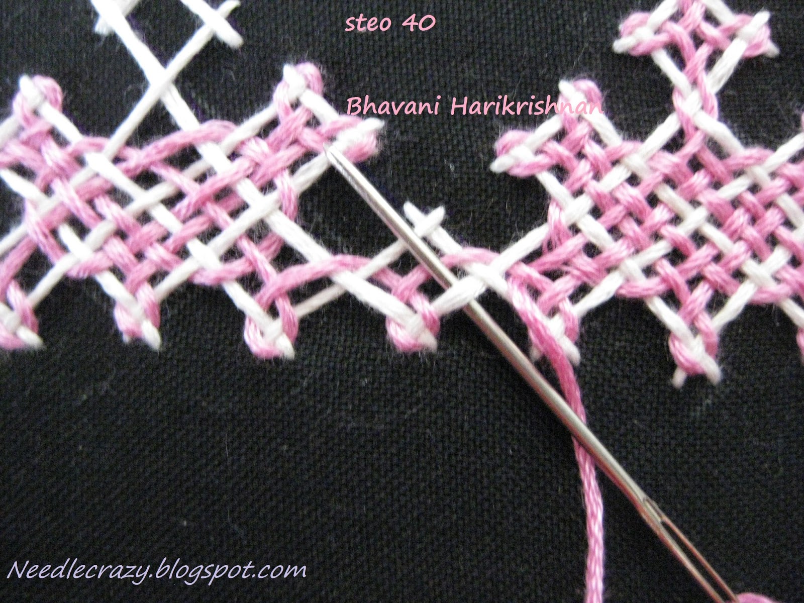 Kutch Work Tutorial: Kutchwork Kurta Design - Part IV