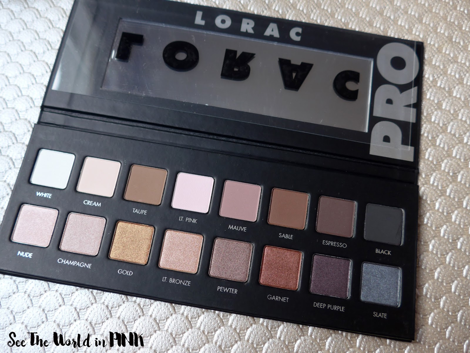 Lorac Pro Palette - Swatches, Makeup Looks, and Review! | See the World ...