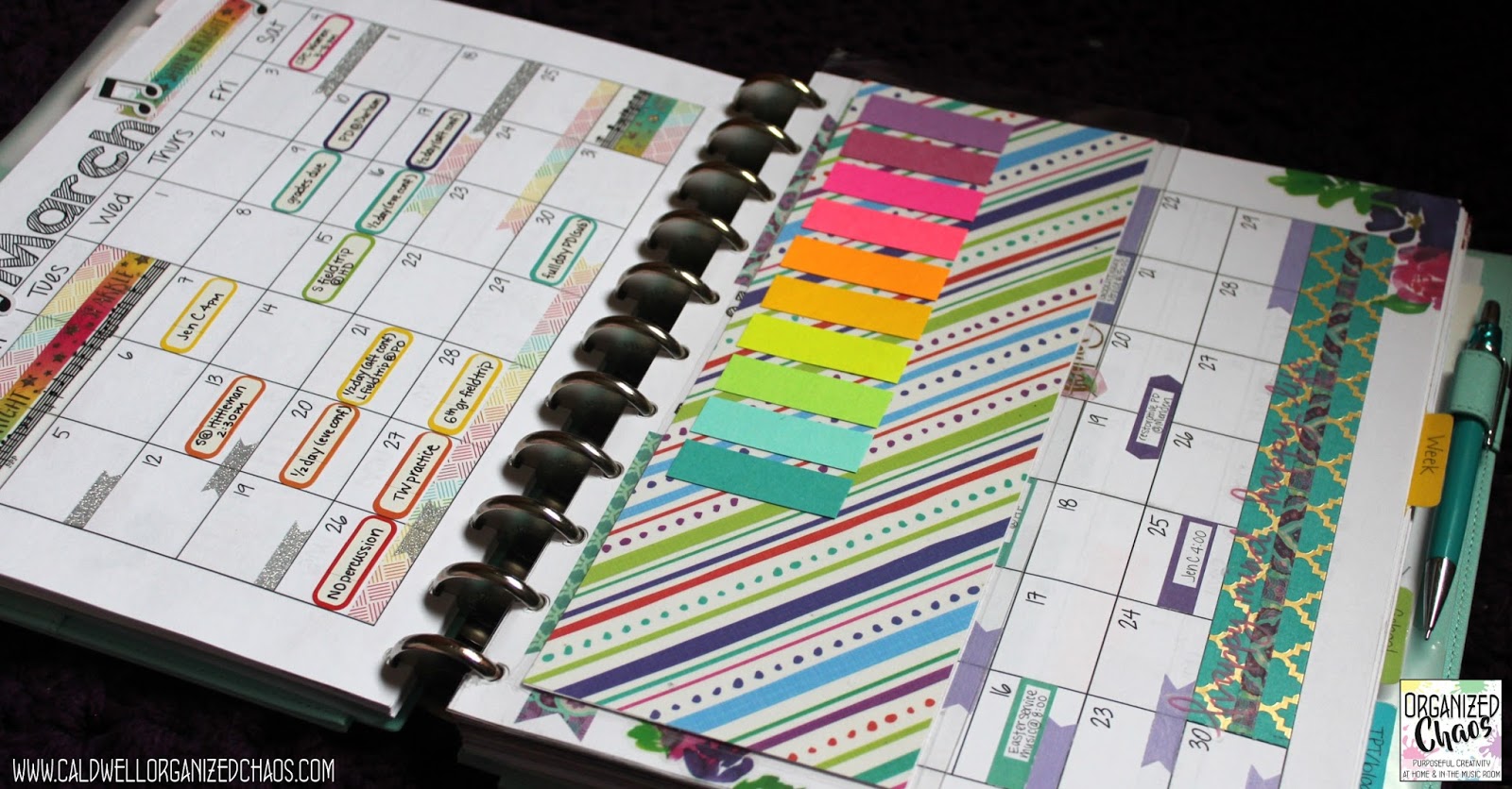 Planner Setup: printing, binding, and organizing | Organized Chaos