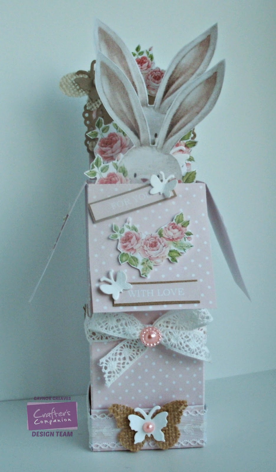 Designs by Gaynor Greaves: Bebunni sneak peak - Overfilled box card