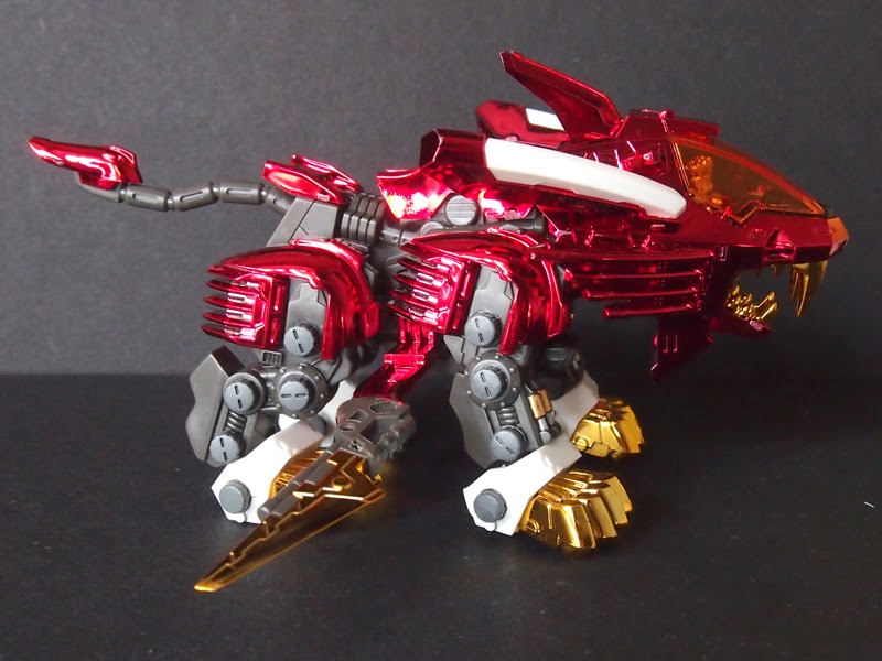 ASDT-EX : 絕對SD領域 EX: D-Style #28 Zoids Blade Liger Metal Red Chrome Version
