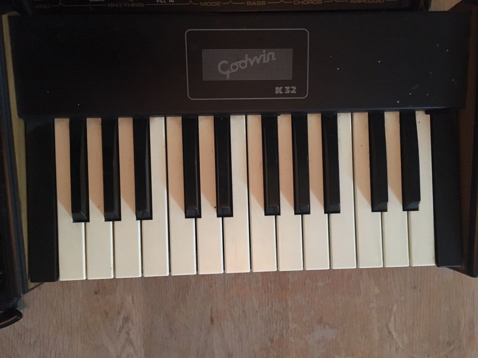 MATRIXSYNTH: Rare Godwin Drummaker 32p With K32 Keyboard