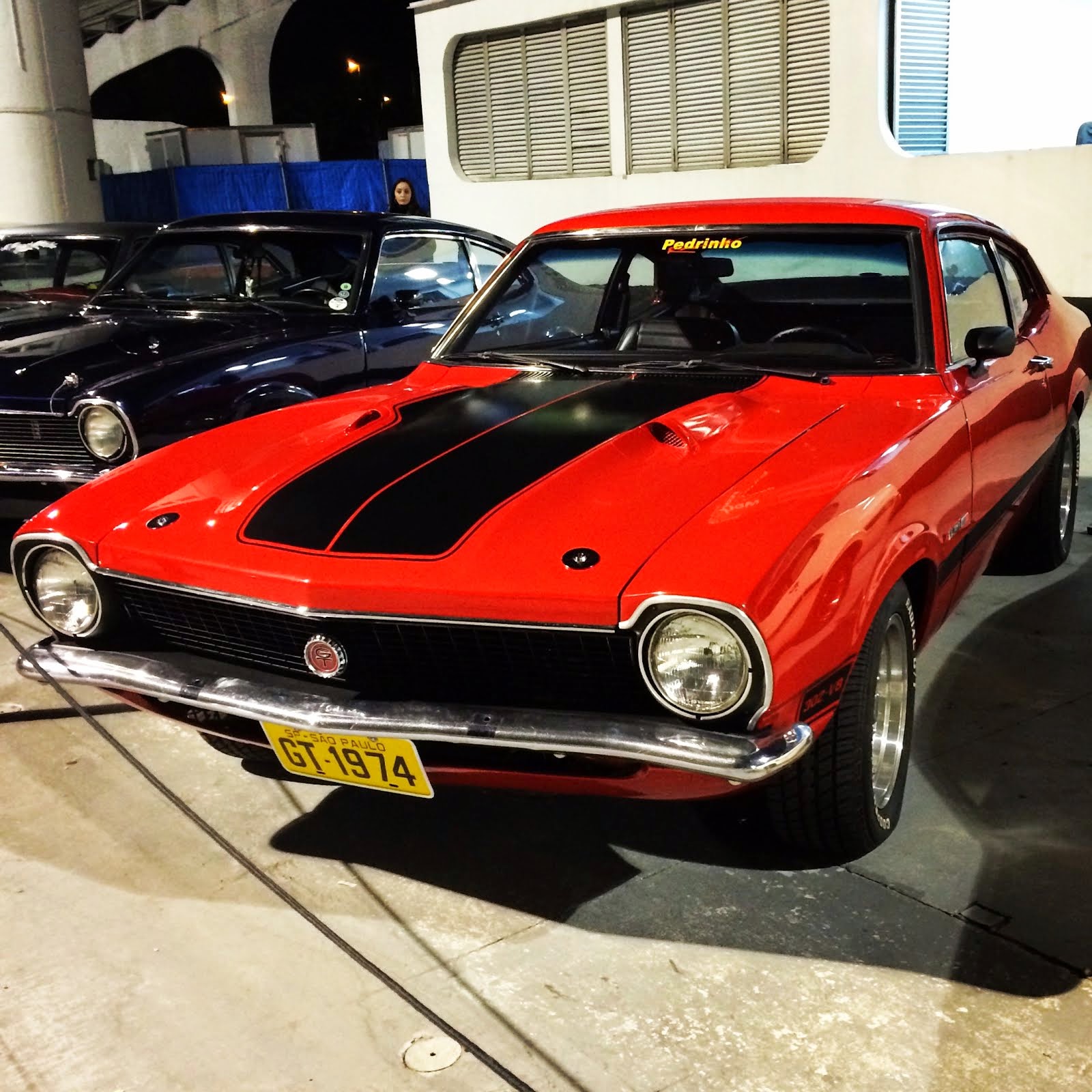 Maverick GT V8: Maverick night, fantástico! GT 1974