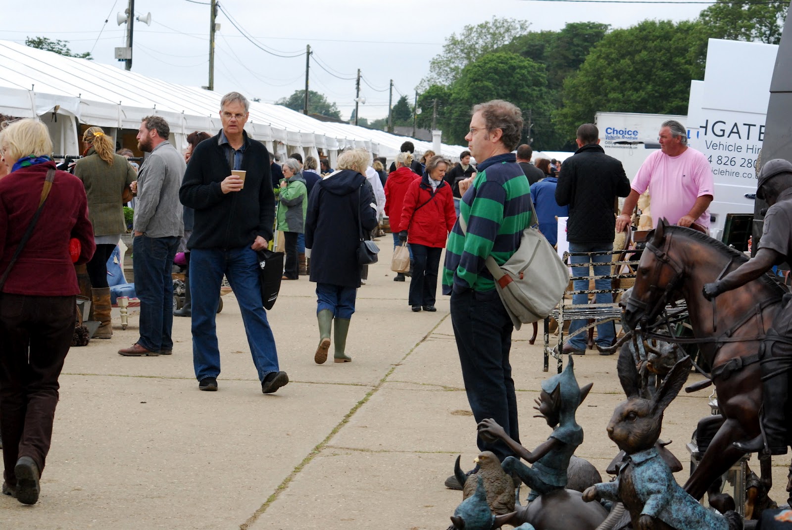 Budding Novelists, English Victorian Bamboo & Ardingly Antiques Fair