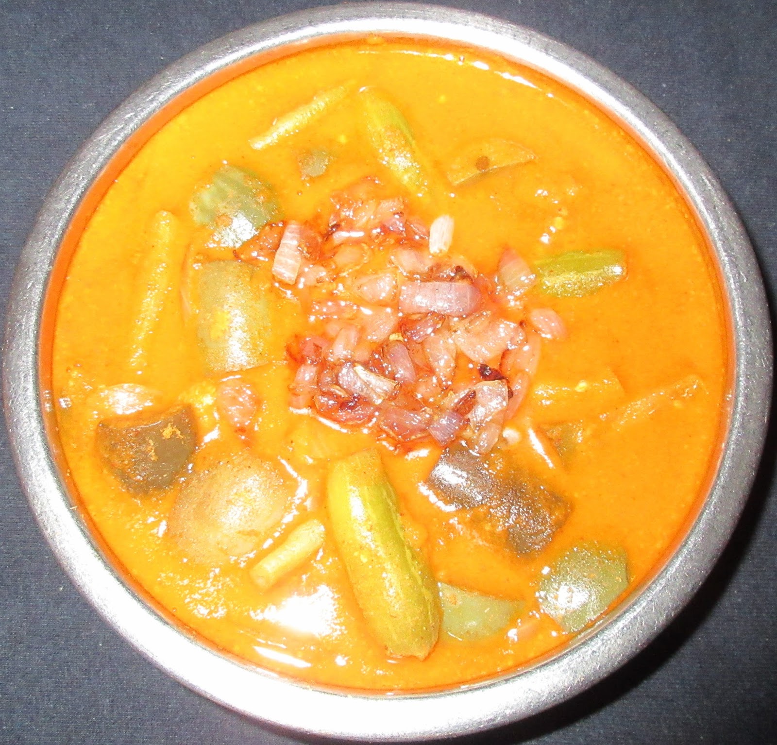 Archies Authentic Touch: Dhali Ambat ( Mixed Vegetables cooked in ...