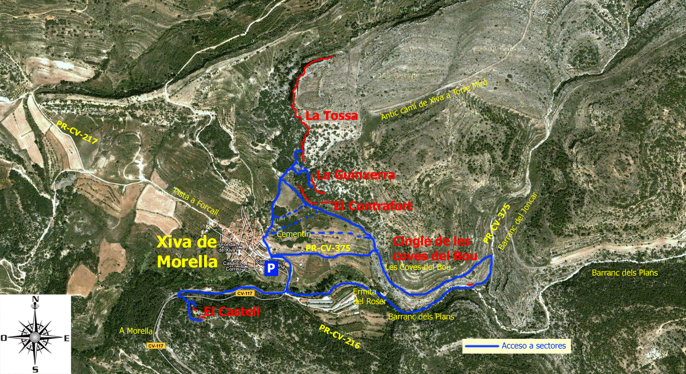 Escalada en Xiva de Morella