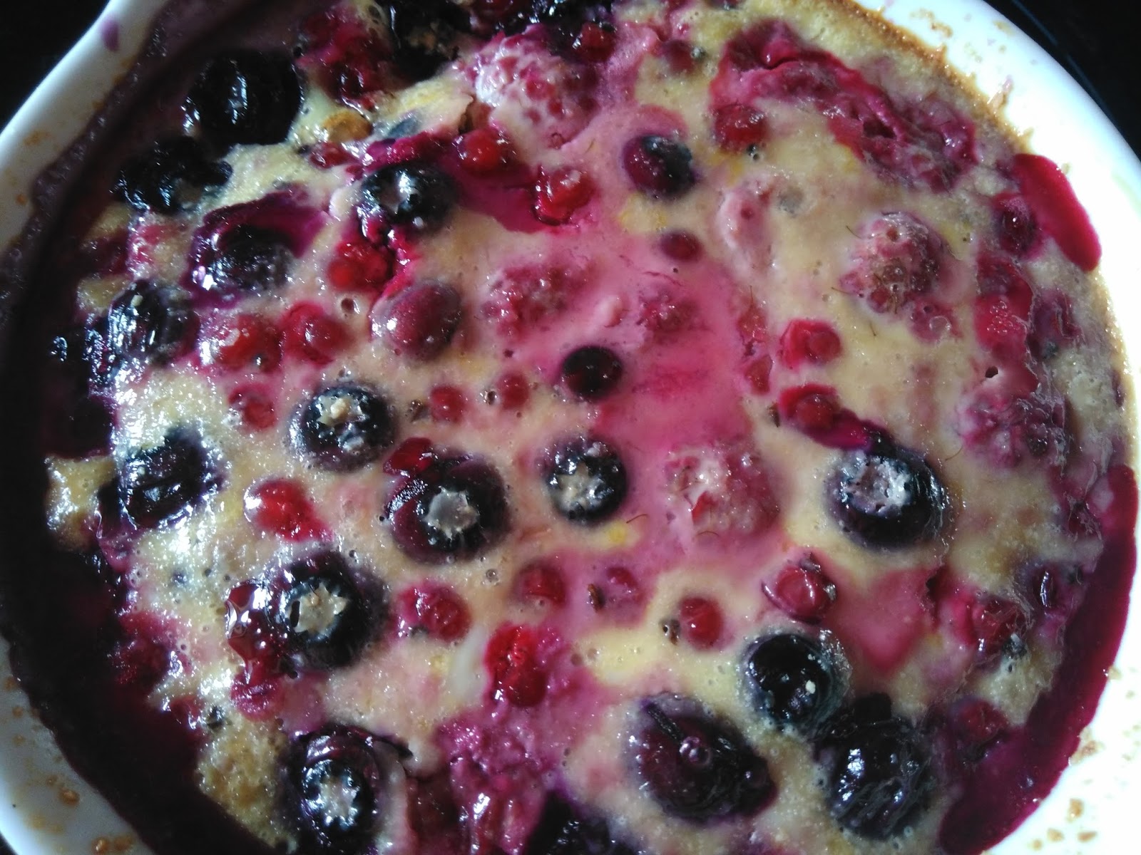 Gratin de fruits rouges